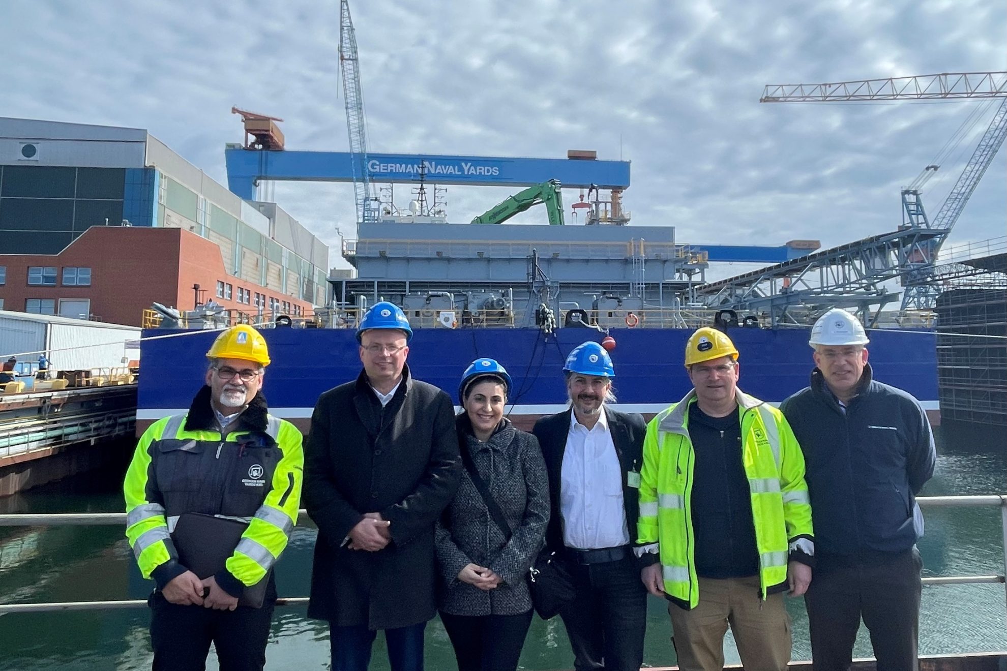Besuch bei German Naval Yards in Kiel › Kristian Klinck